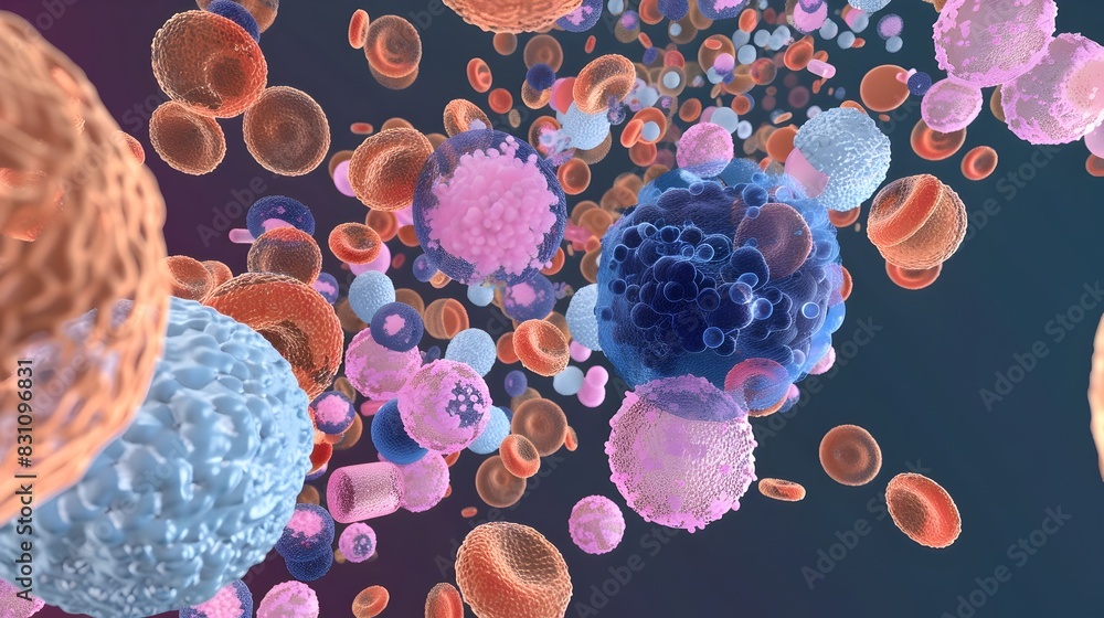 Microscopic Cell Sorting Visualization using Flow Cytometry Technique ...