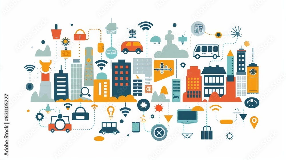 Stock-Illustration „Design a visual aid showing the impact of the ...