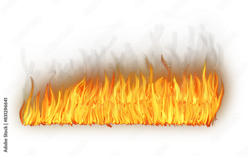 Realistic burning fire flames, Burning hot sparks realistic fire flame ...