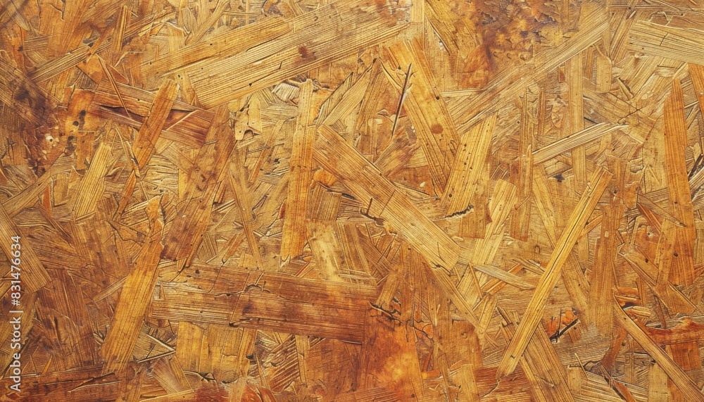 OSB board texture. Building panels from wooden chips. Simple pressed ...