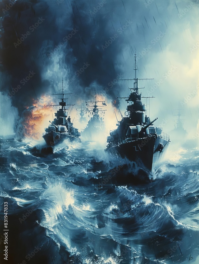 In World War II, the Allies launched the Normandy invasion and broke ...