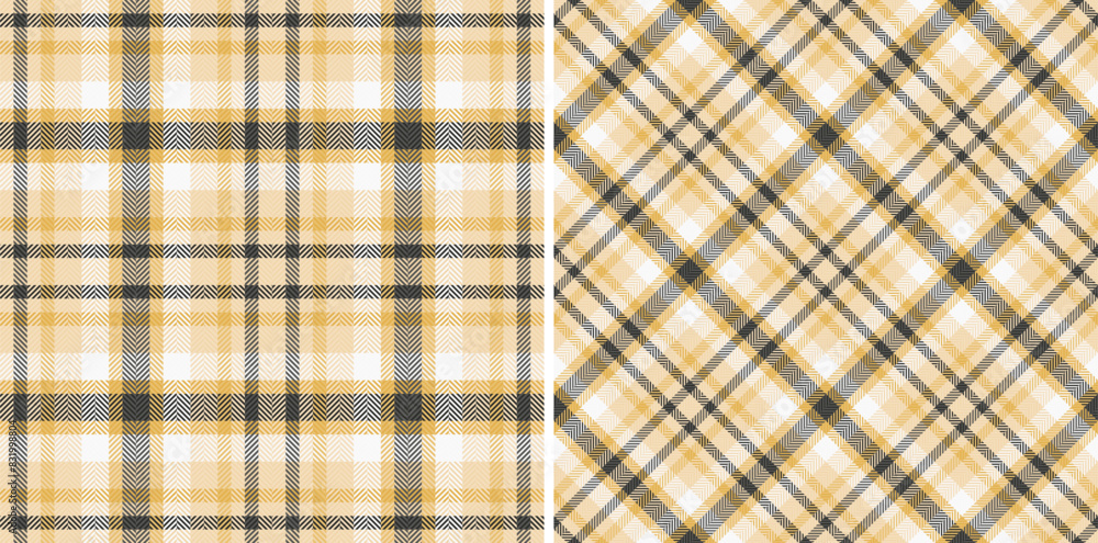 Fabric vector check of texture seamless textile with a tartan ...