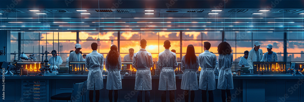 Research work people team design industry engine business laboratory ...