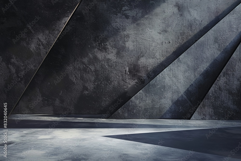 Black dark concrete wall background for wallpaper or graphic design ...