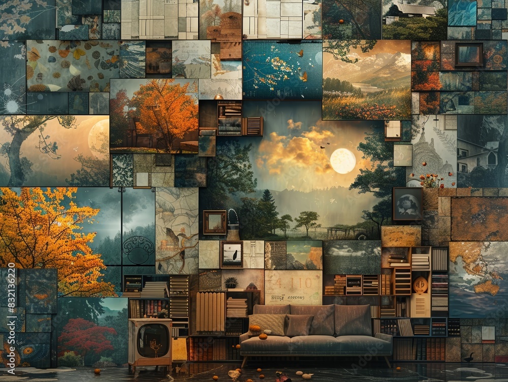 Transform memories into alternate realities! Design an aerial view of ...