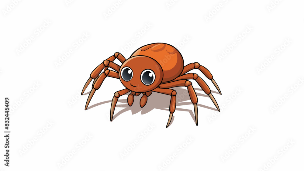 A tiny spider scurried across the windowsill its eight spindly legs ...