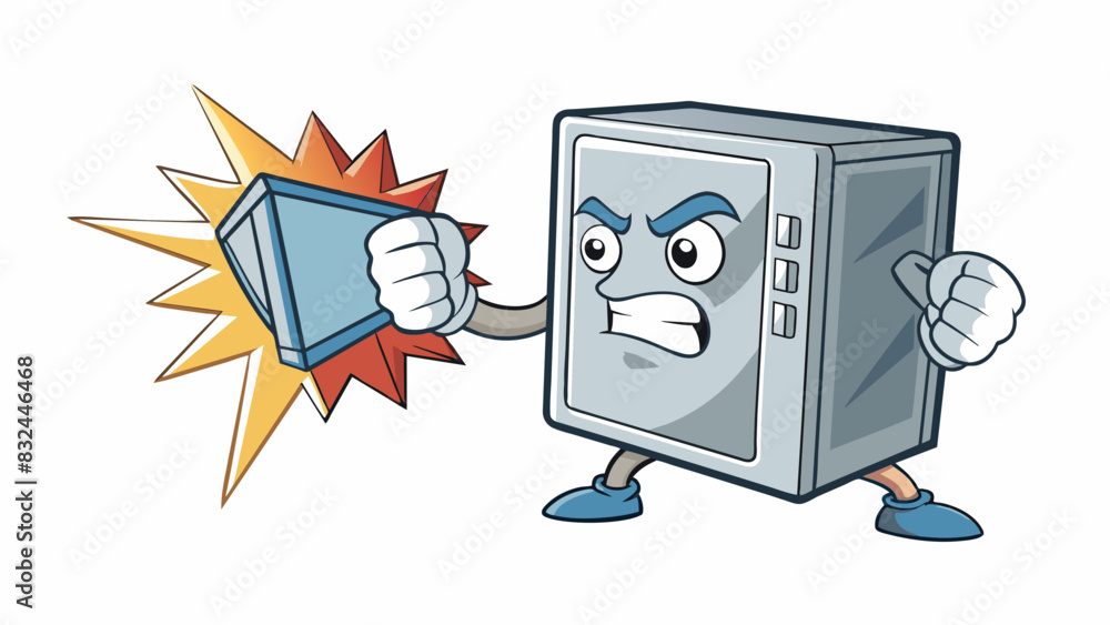 An angry fist slammed against the metal locker denting it and causing a ...