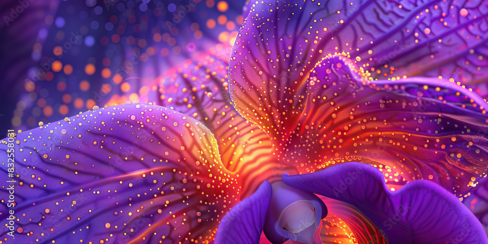 Orchid Pollen Tube Growth: Microscopic exploration of orchid pollen ...