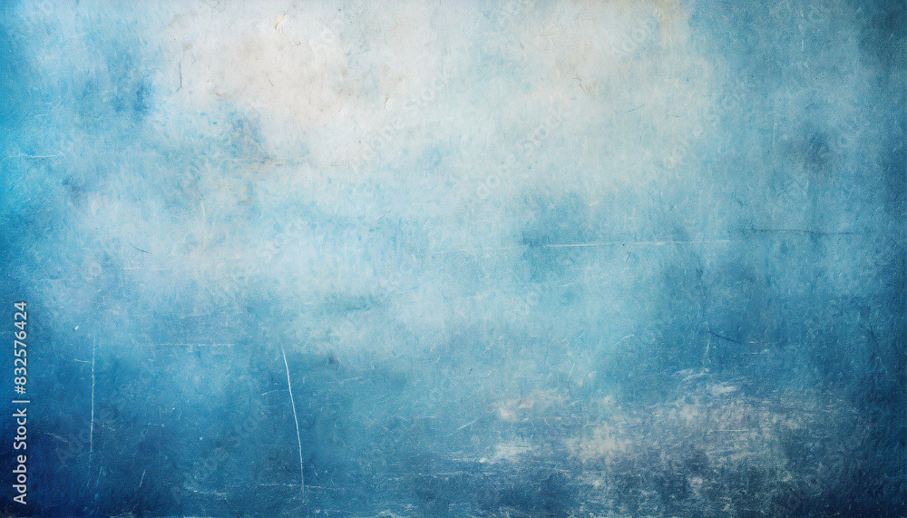 Old paper blue background with a light, grunge texture. The worn ...