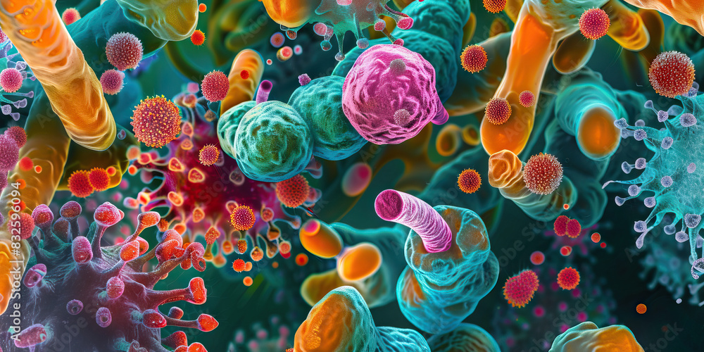 Bacterial Colony Morphology: Detailed microscopic examination of ...