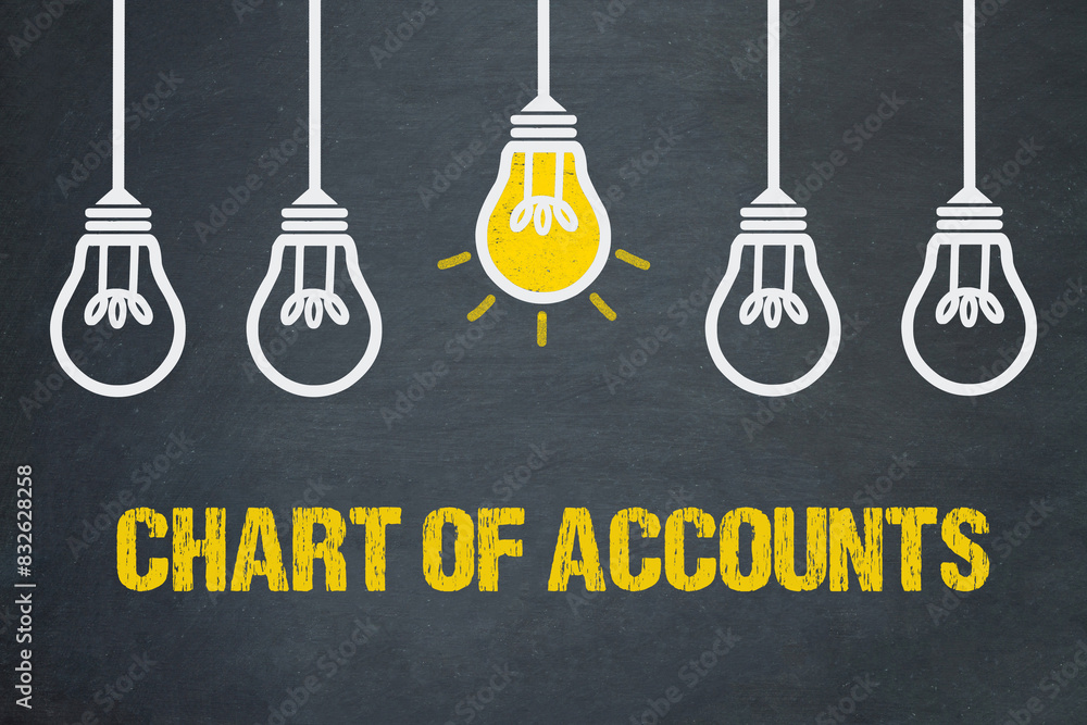 Chart of Accounts Stock Illustration | Adobe Stock