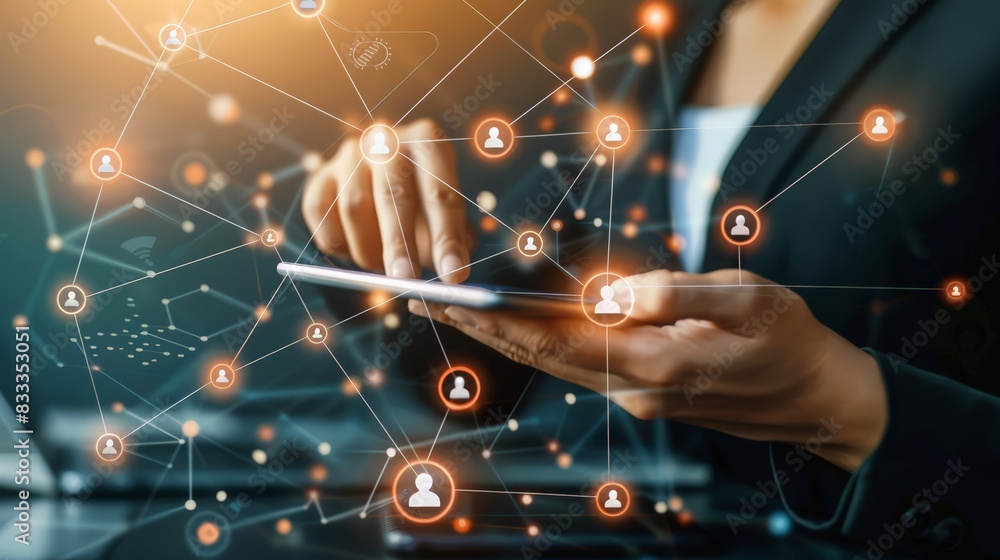 The integration of artificial intelligence in social media helps in ...