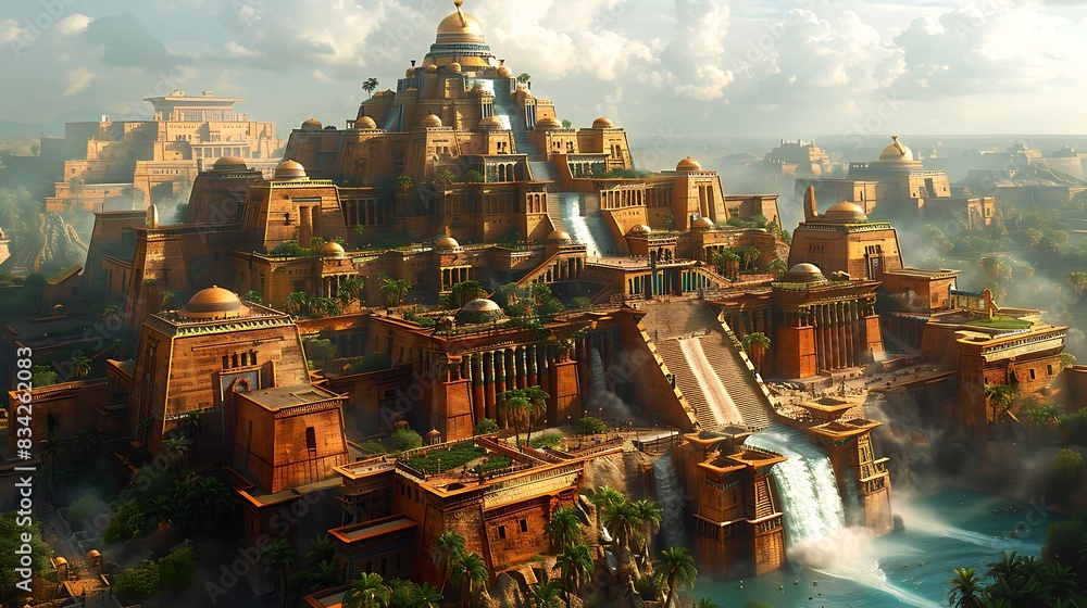 Picture NeoBabylonian Empire under Nebuchadnezzar II with the Hanging ...