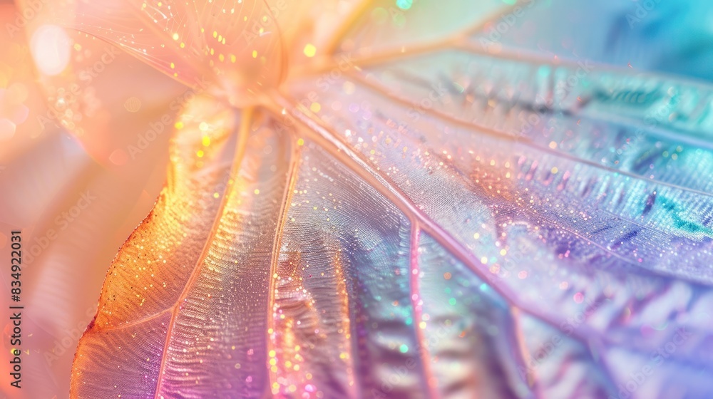 Macro photography of organic texture of butterfly or moth wing ...