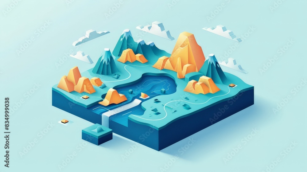 Design a visual guide to understanding data lakes. Explain what they ...
