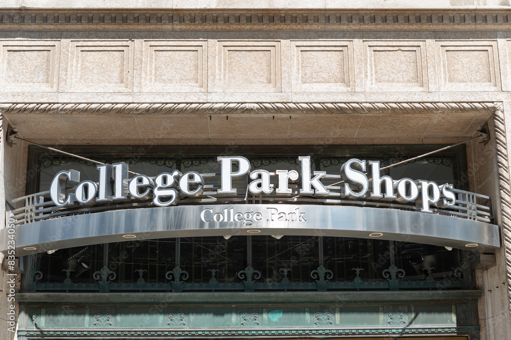 College Park Shops, located inside a former luxury department store ...