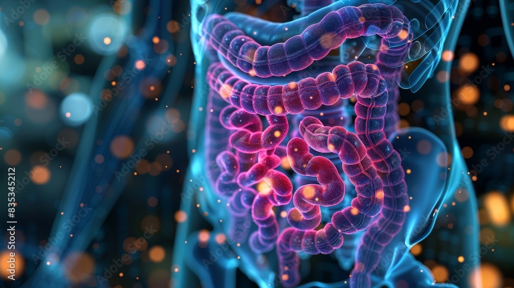 Microbiome Education: Detailed Vector Diagram of Probiotic Bacteria in ...
