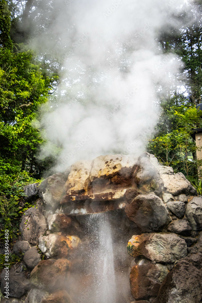 7 hells of beppu, tatsumaki jikoku, jikoku, beppu, kyushu, japan, hot ...