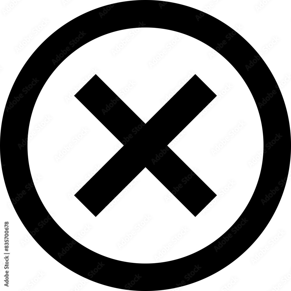 Wrong Mark Icon Wrong Mark Vector For Right Or Wrong Decision Isolated 5670