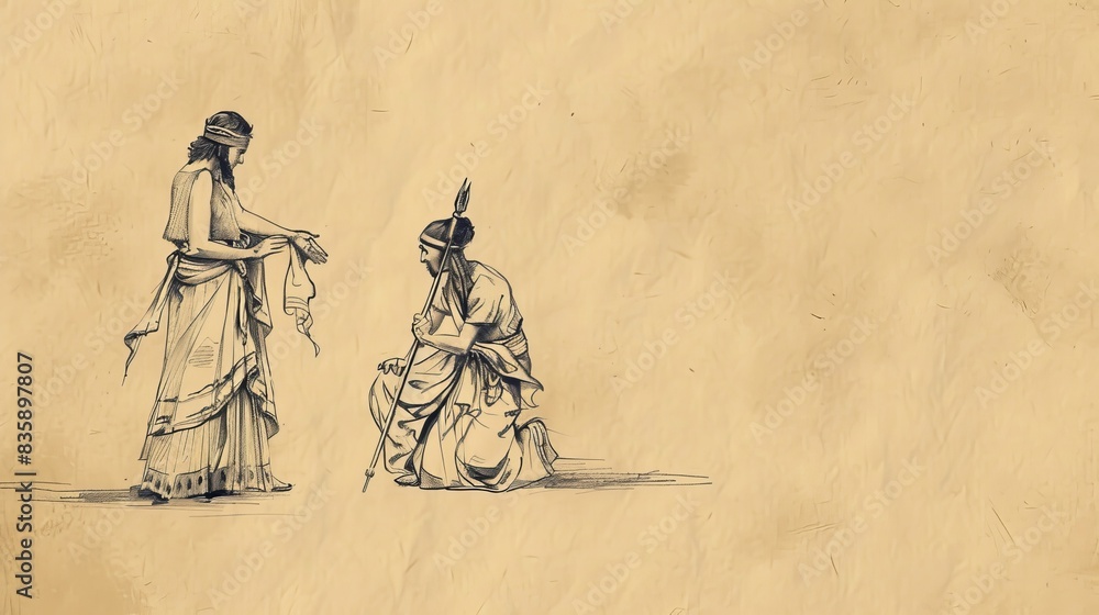 Judges 4 Biblical Illustration: Deborah, Barak, Sisera's defeat, Jael's ...
