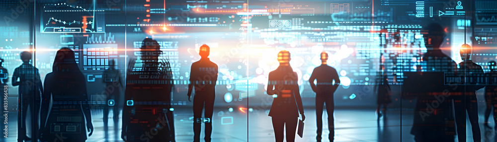 Immersive Team Meeting Visualization with Touchscreen Technology for ...