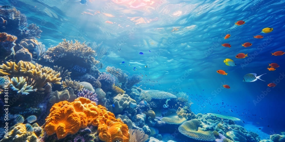 Ilustrace World Oceans Day: Protecting Our Underwater World - 4k ...