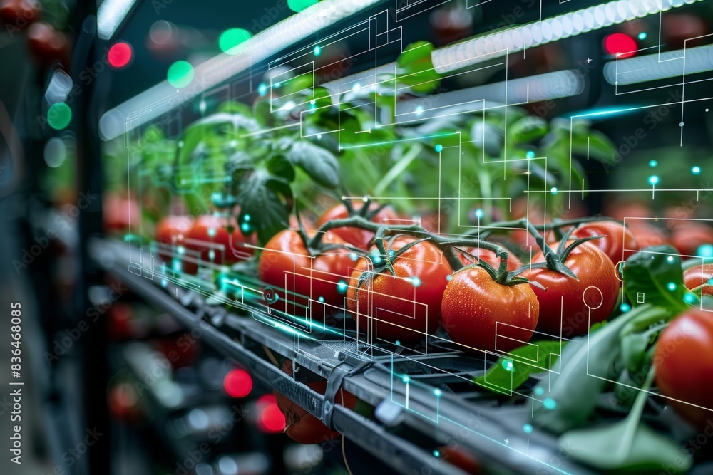 Blockchain technology ensuring transparent and traceable food supply ...