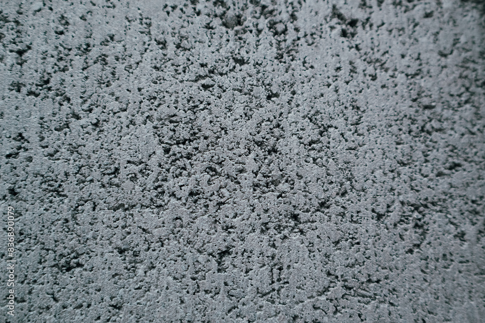 Background concrete cinder block texture with copy space. Single Gray ...