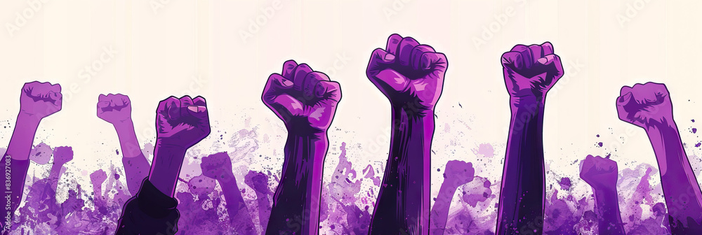 Equality (Purple): Represents the pursuit of equality and social ...