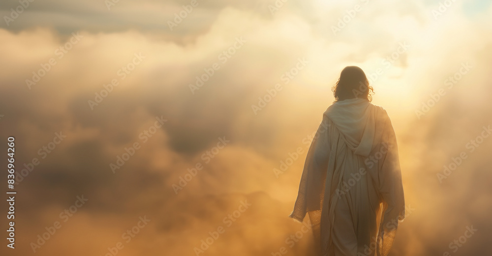 Foto de Stock Jesus on the Mount: Foretelling the End Times in the ...
