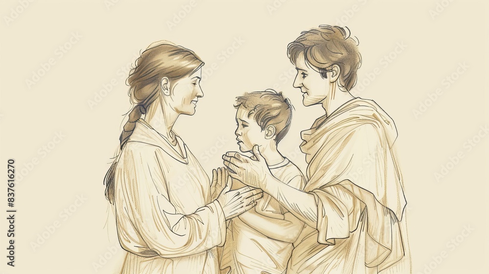 1 Samuel 1 Biblical Illustration: Hannah's Faith, Birth of Samuel ...