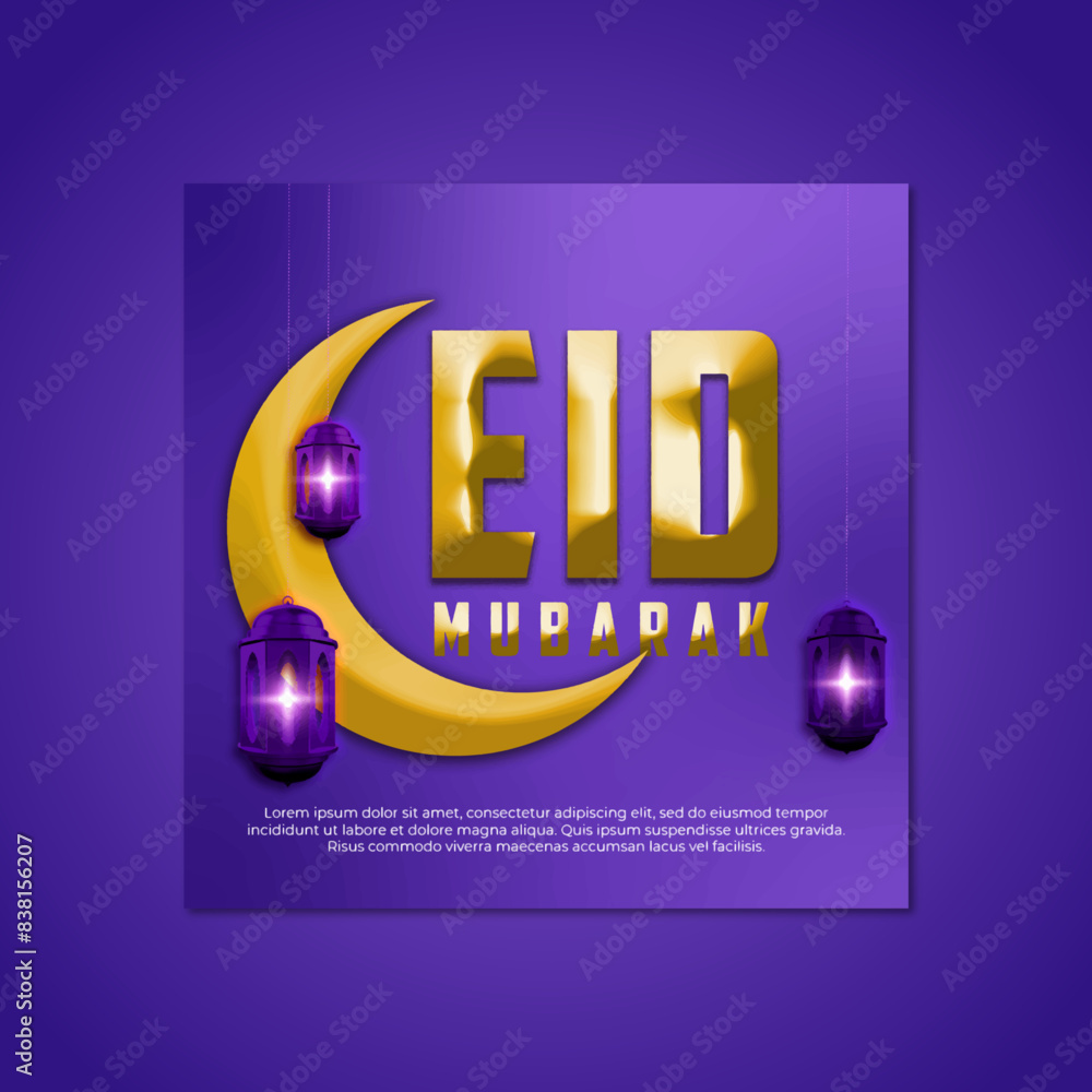 greeting template. traditional islamic festival religious editable ...