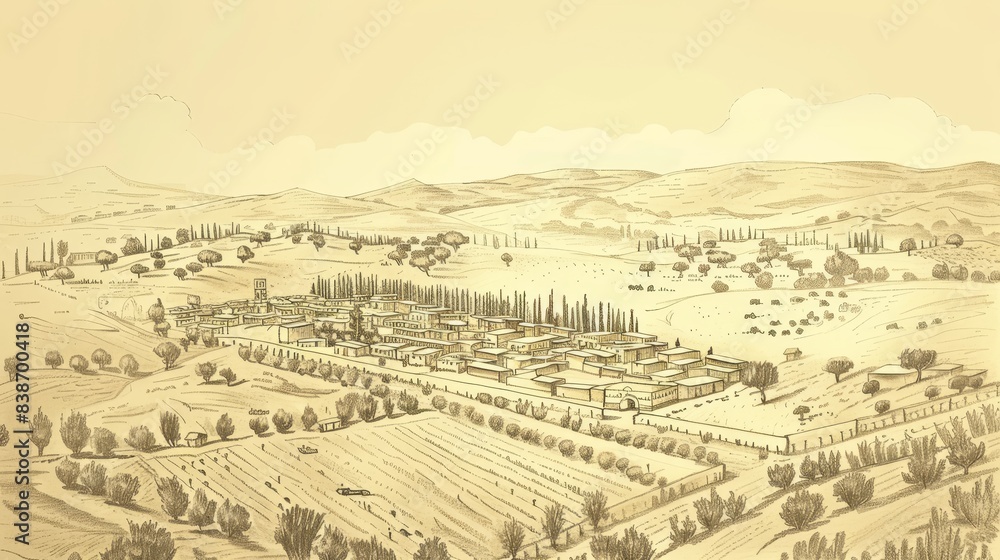 Towns and Pasturelands for Levites: Joshua 21 Biblical Illustration ...