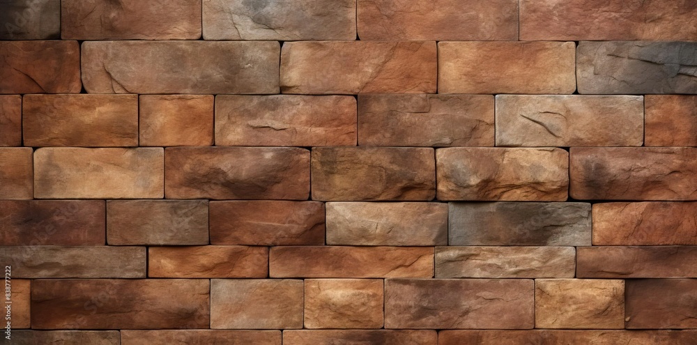 tile texture seamless pattern on a brick wall Stock Illustration ...