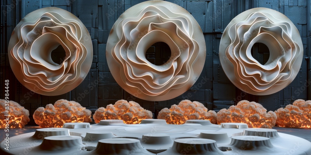 Musical instruments with biosynthetic geometries that generate harmonic ...