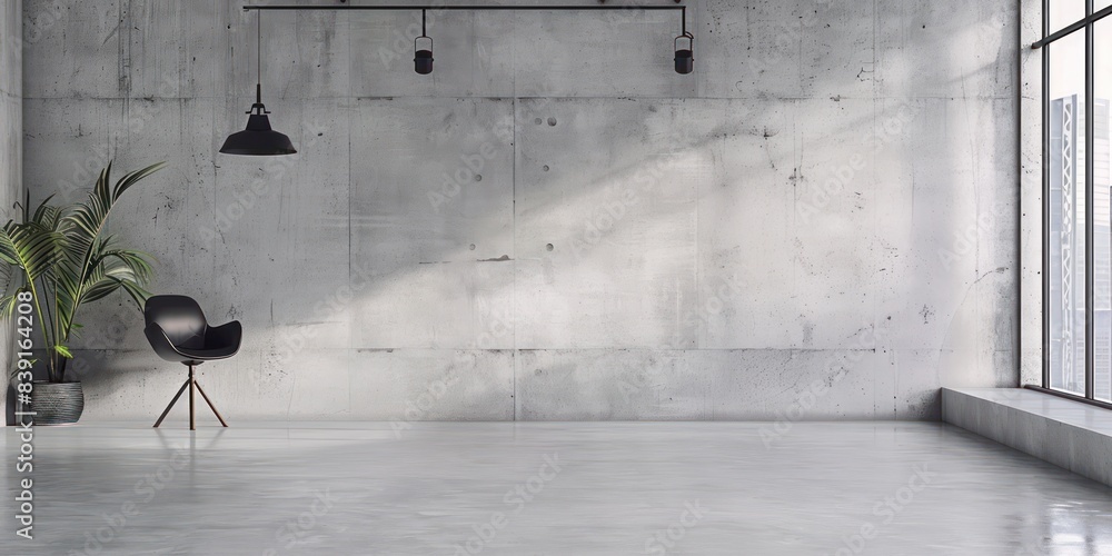 With its sleek and streamlined design, a modern plain backdrop ...