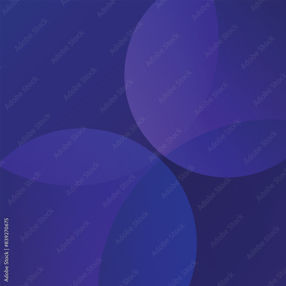 Modern soft purple background with layers of overlapping circles vector ...