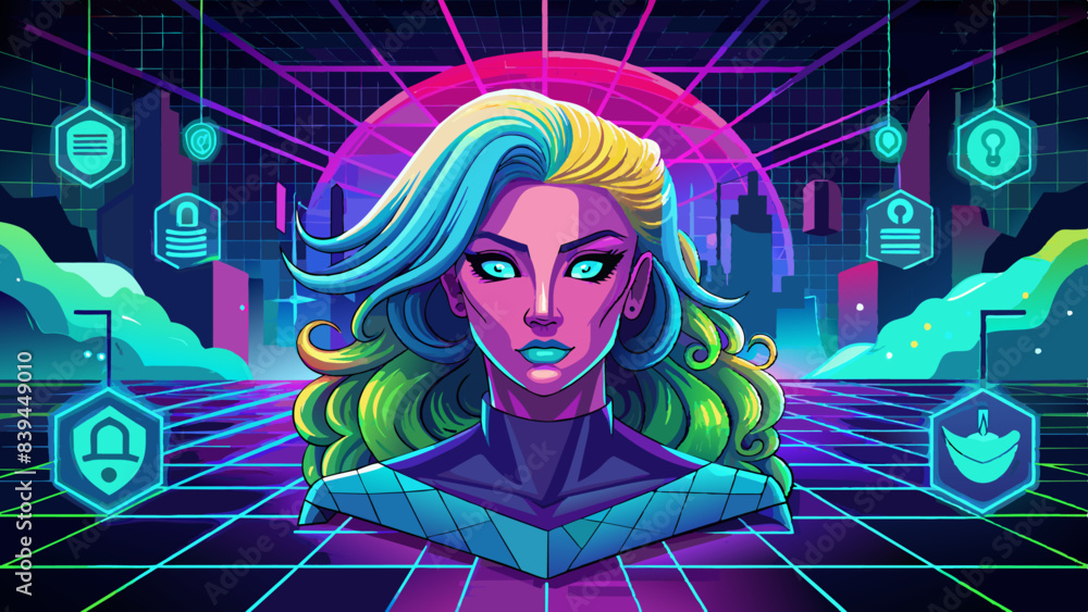 hacking attempt neon lights backgorunds, A New Visual Language for ...