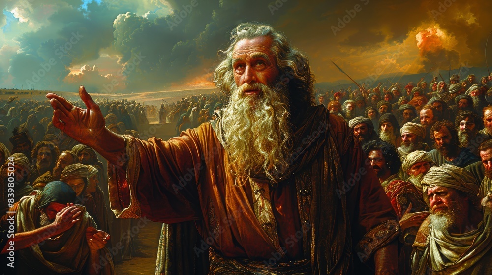 God shares with Moses His plan to deliver the Israelites from their ...