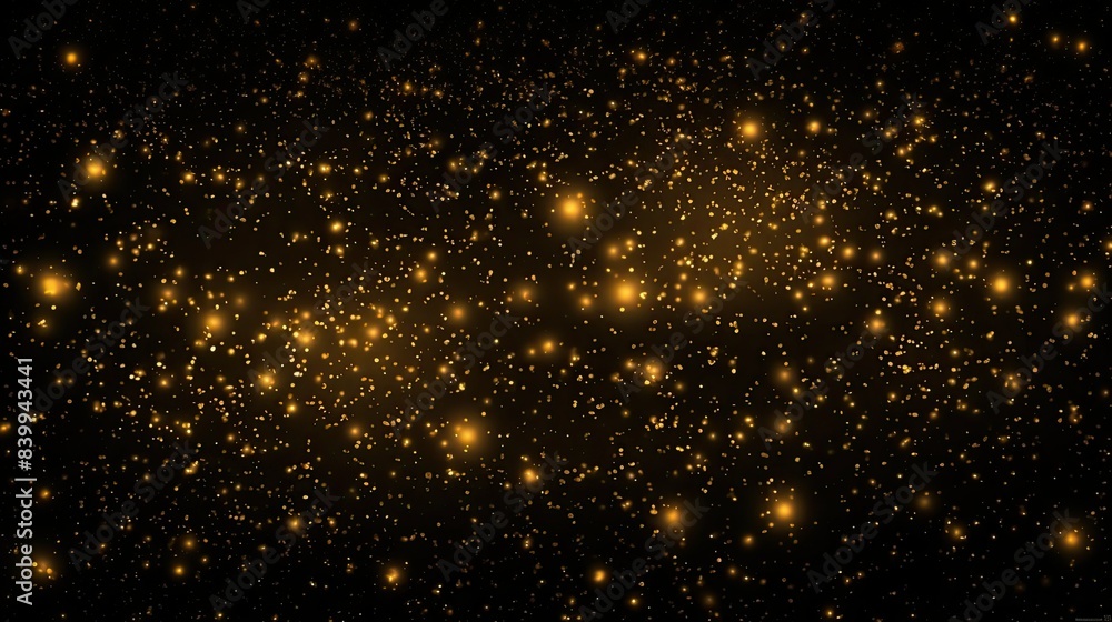 twinkle background gold star Stock Photo | Adobe Stock