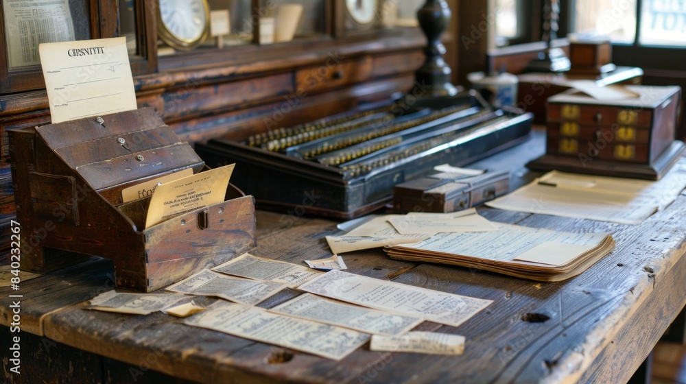 Стоковое фото «Welcome to History Heritage Tour Guide Desk with ...