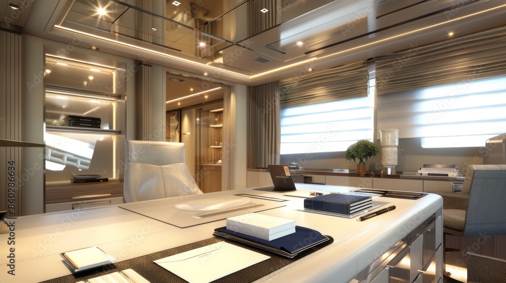 Exquisite Yacht Interior Design Portfolio Business Cards Models and ...