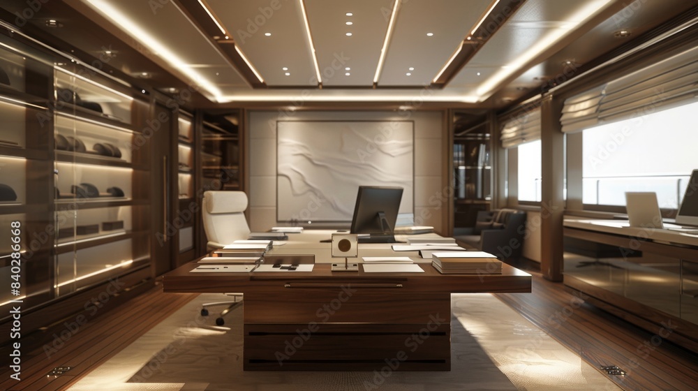 Exquisite Yacht Interior Design Portfolio Business Cards Models and ...
