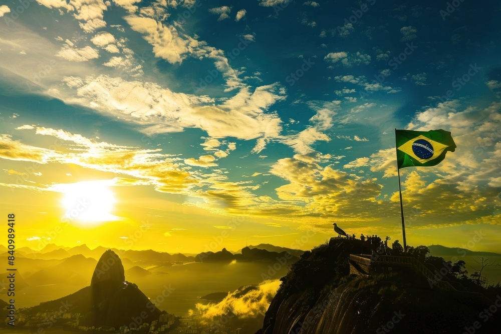 National liberation: Brazilian independence day, marking historic ...