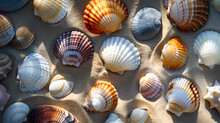 Seashell Collection Close-up Free Stock Photo - Public Domain Pictures