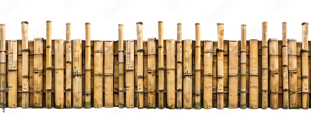 Bamboo Border Transparent Background Cutout Stock Illustration | Adobe ...