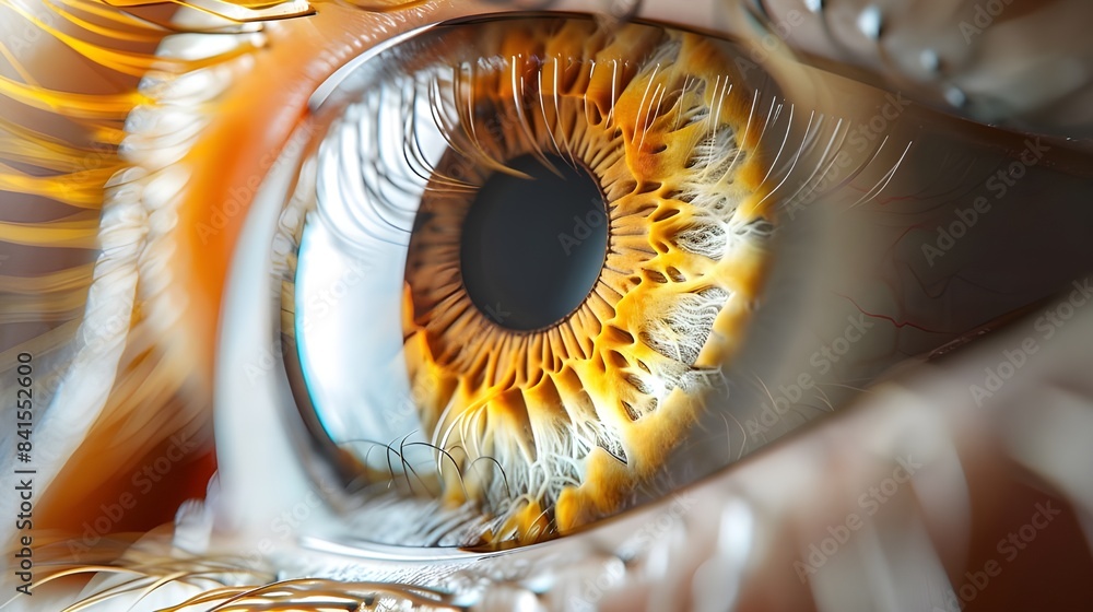 Ilustración de Stock Hemianopsia also known as hemianopia refers to a ...