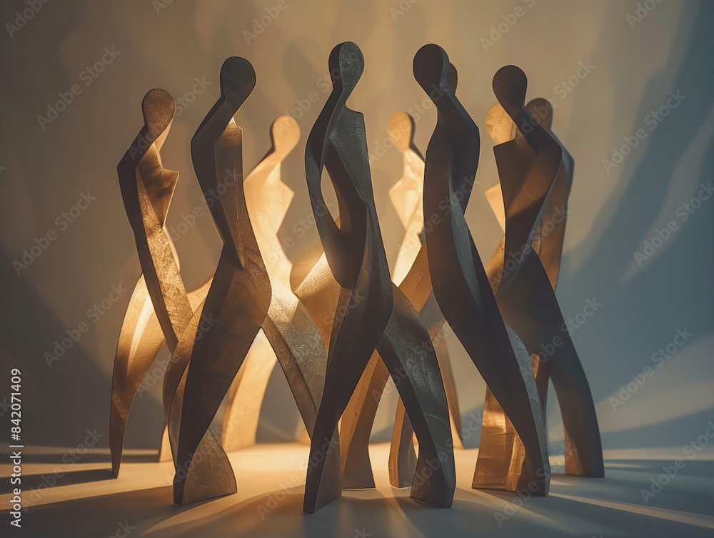 Equality Sculpture, representing genders, races, and abilities coming ...