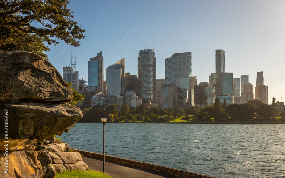 Exposure of Sidney cityscape taken from the Phillip Precinct, commonly ...