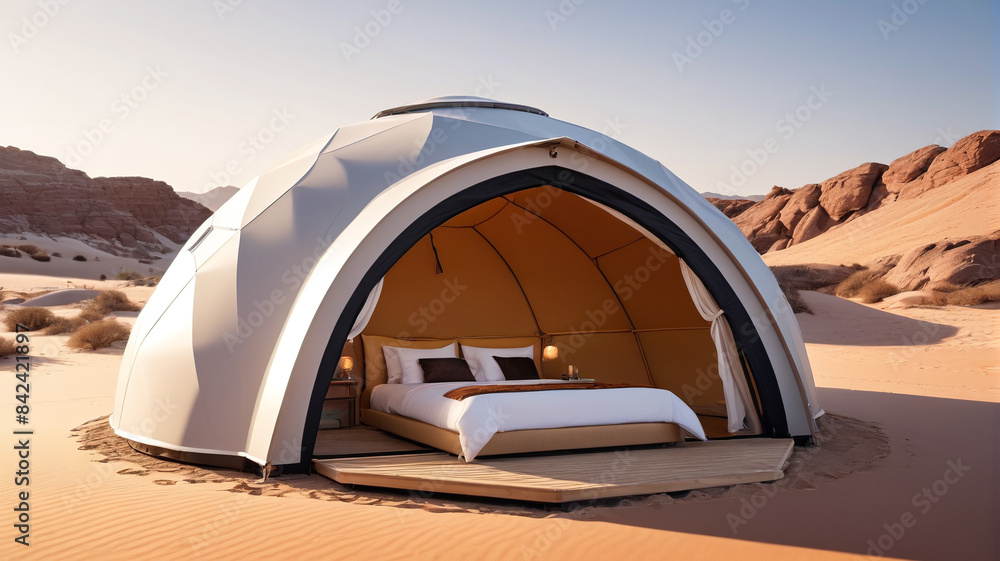 Dune Delights: Contemporary Igloo Tents Bringing Luxury Camping to the ...